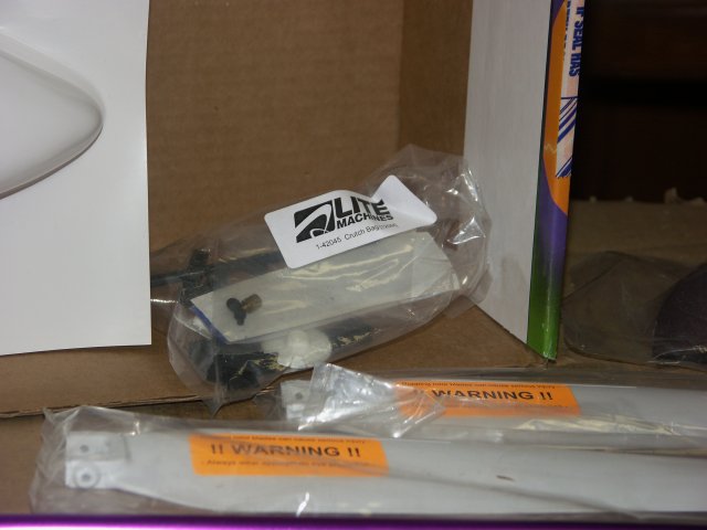 Corona, Futaba Radio, Gyro, and all with it