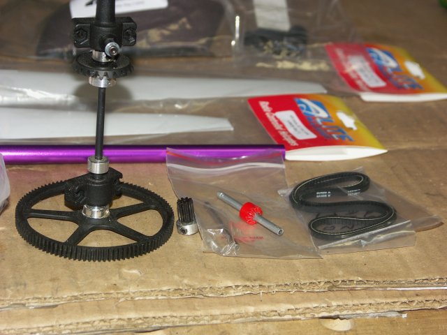 Corona, Futaba Radio, Gyro, and all with it