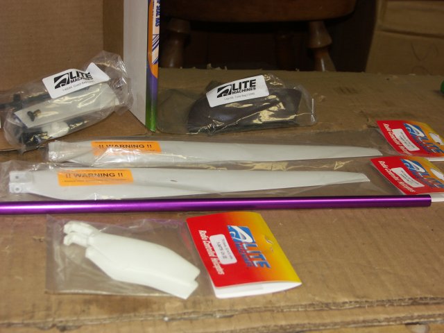 Corona, Futaba Radio, Gyro, and all with it