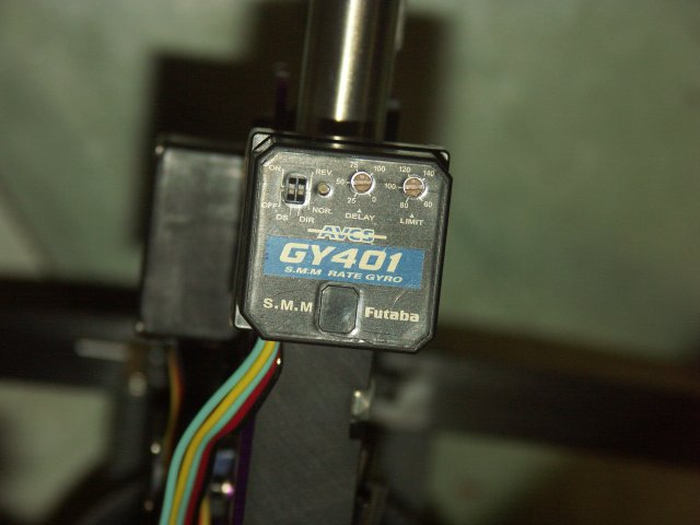 Corona, Futaba Radio, Gyro, and all with it