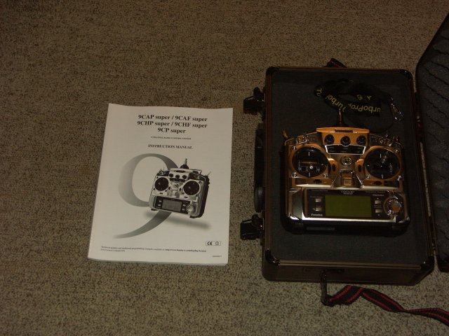 Corona, Futaba Radio, Gyro, and all with it