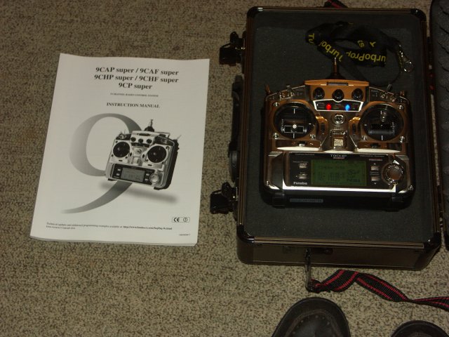 Corona, Futaba Radio, Gyro, and all with it